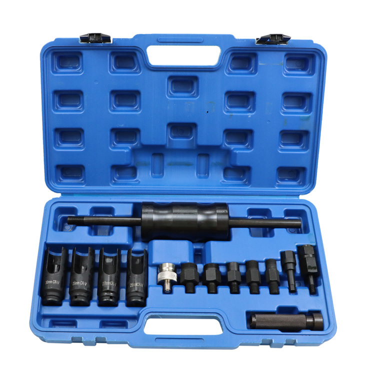 High Quality 14 Pc Diesel Injector Extractor Puller W/Slide Hammer Set ...